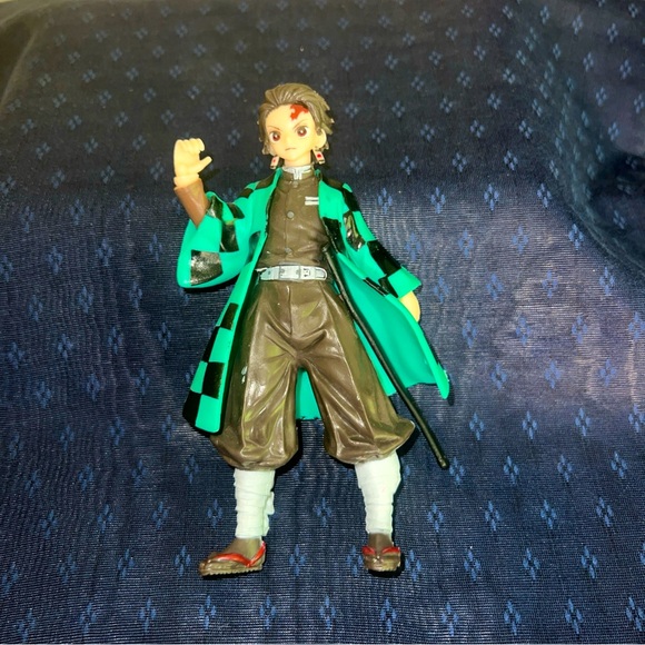 Toys | Demon Slayer Tanjiro Kamado Toy Figurine 6 Inches Action Figure ...